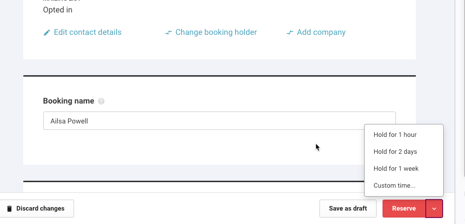 Streamline booking processes with tentative bookings – Help Center